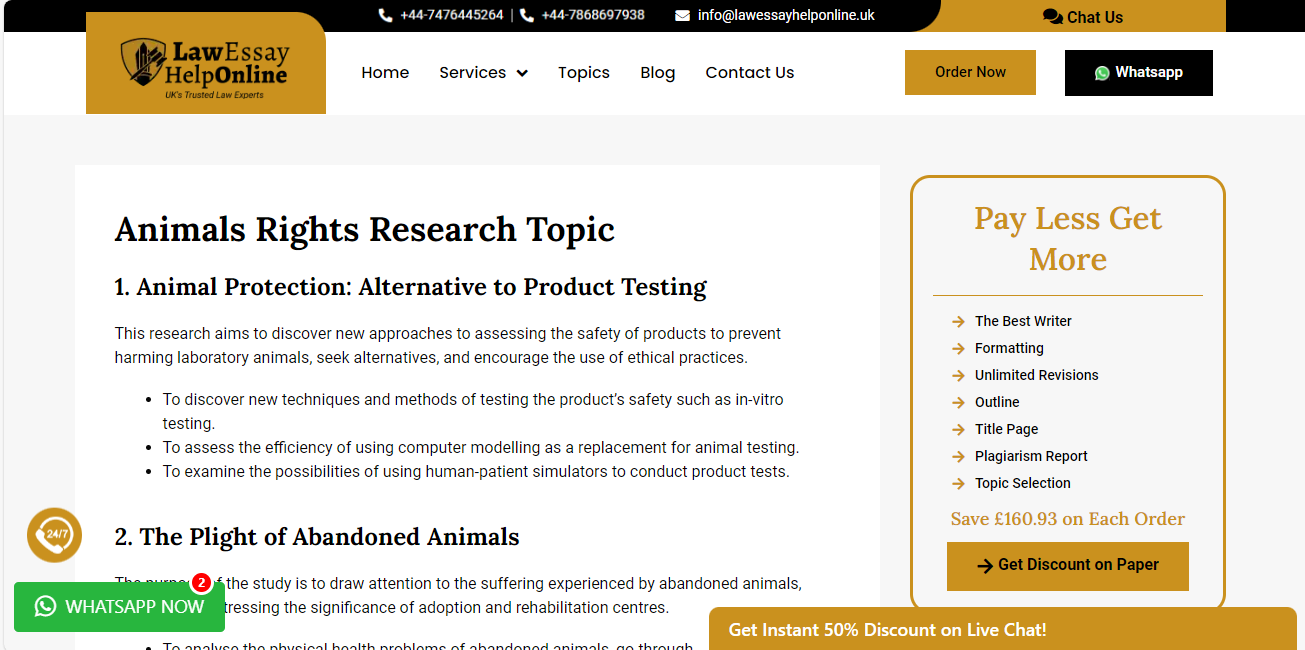 150+ Animal Rights Research Topic Ideas & Examples